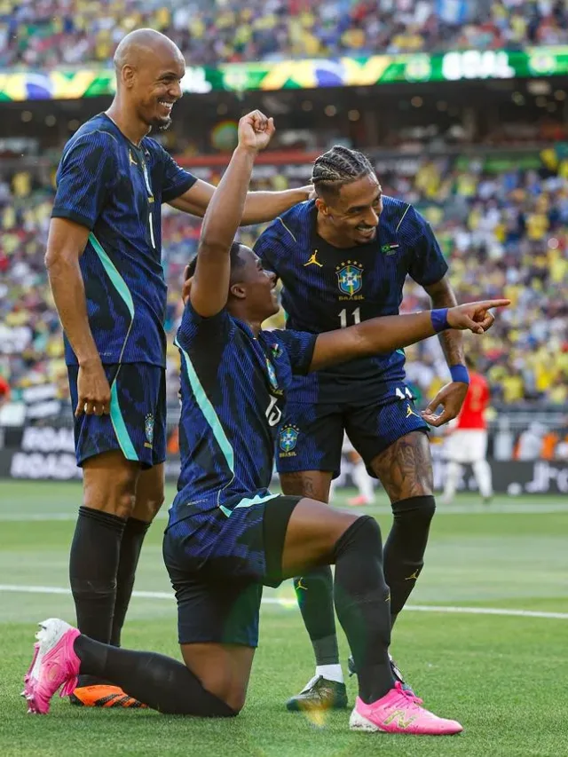 Resultado do jogo do Brasil e Egito 2026: Seleção Brasileira vence e ...